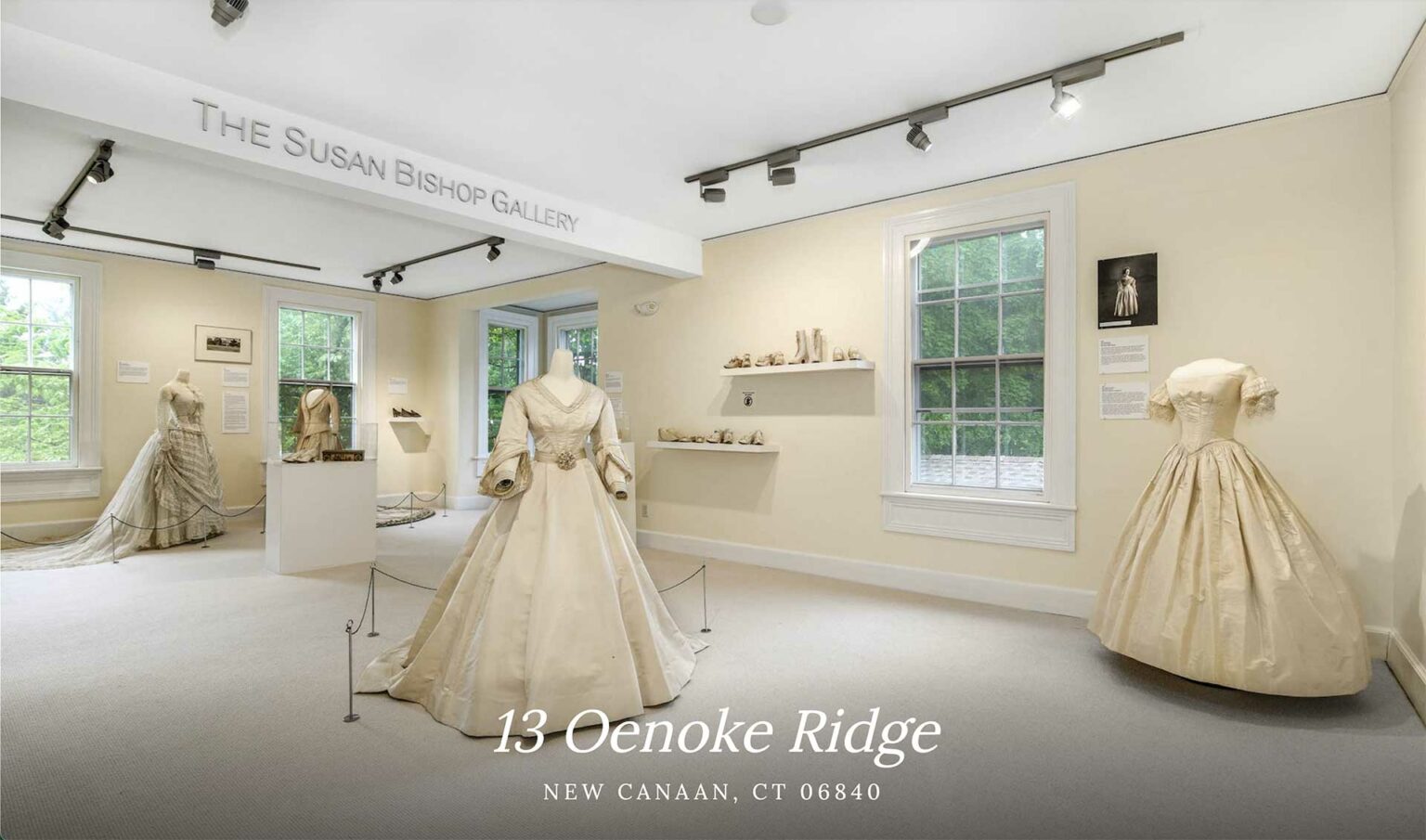 Chenowith Dress 1884 - New Canaan Museum and Historical Society
