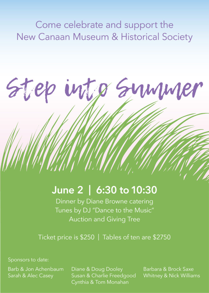 Step Into Summer - New Canaan Museum and Historical Society